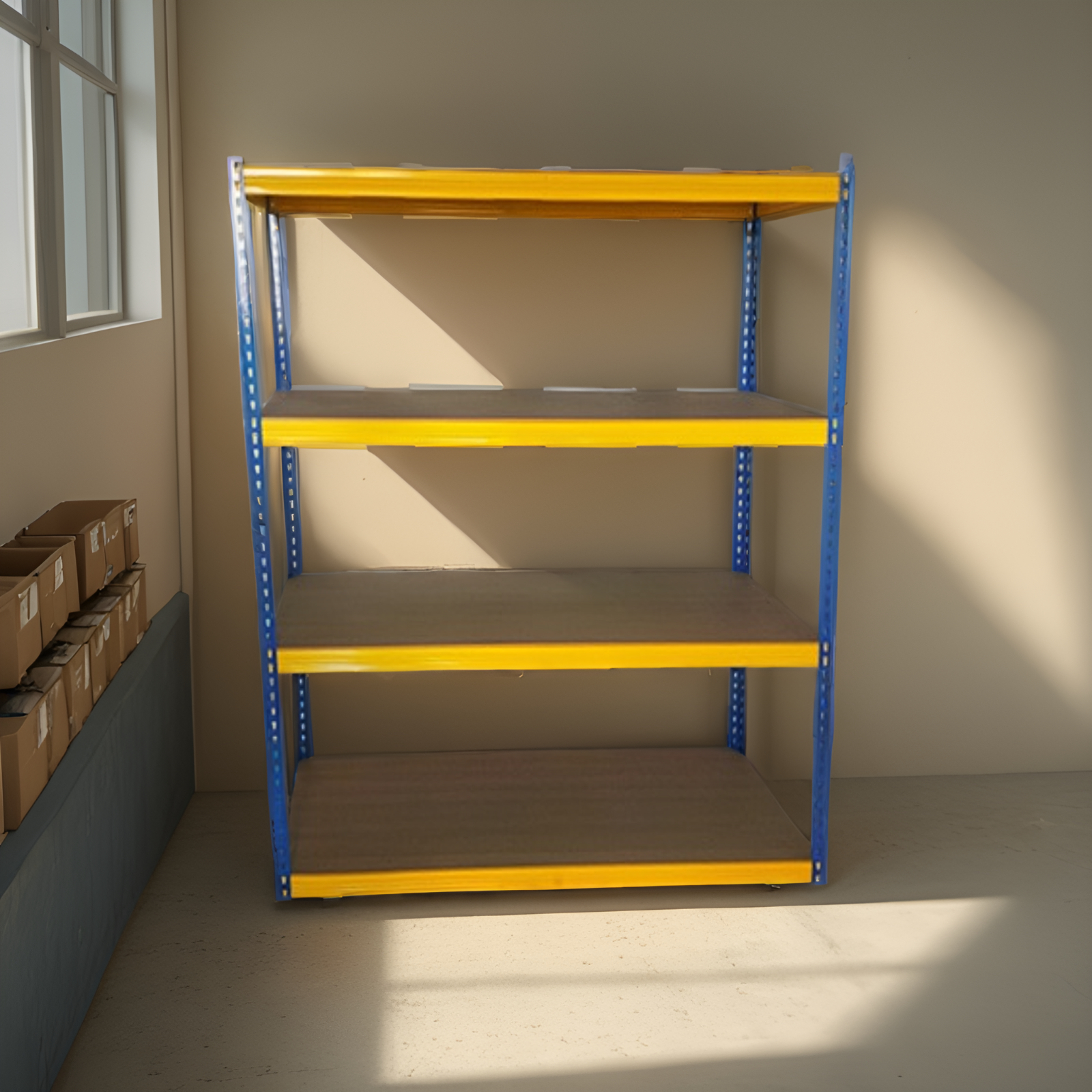 🔥4/5 Tier Boltless Rack Rak Besi Heavy Metal Frame Rak Buku Warehouse ...