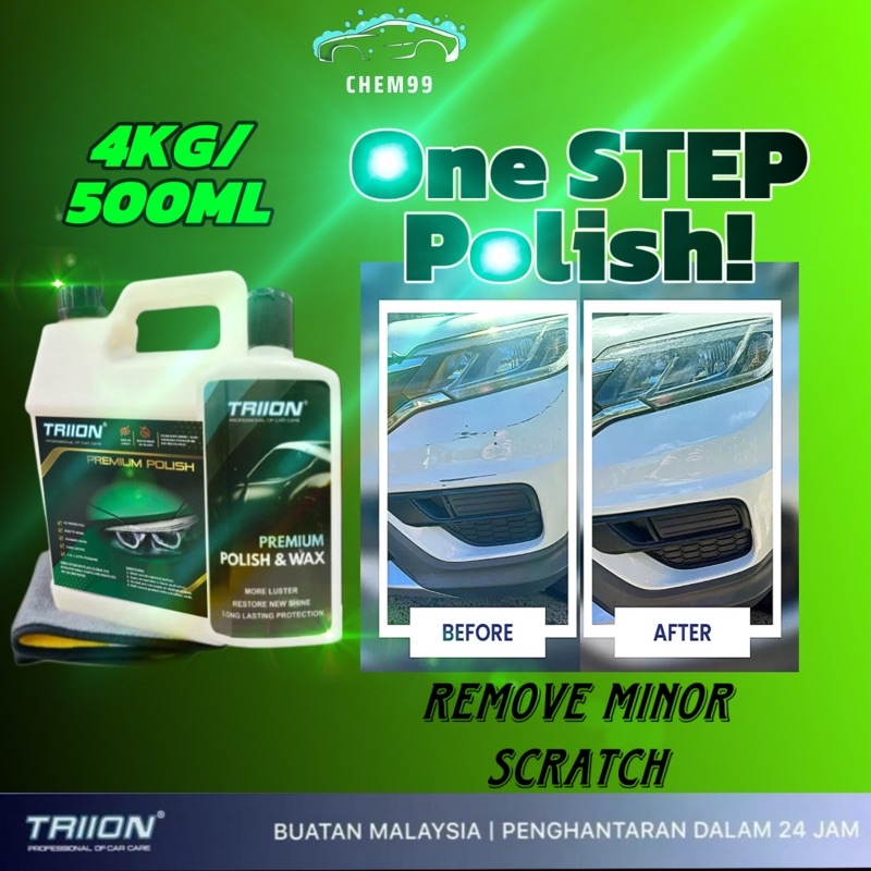 Diamond Polish & Wax Cleaner Polish Car Kereta watermark Remover ...
