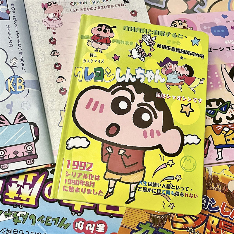 【Notebook】 Cute Crayon Shin-Chan Series a5 Notebook Thickened Notepad ...