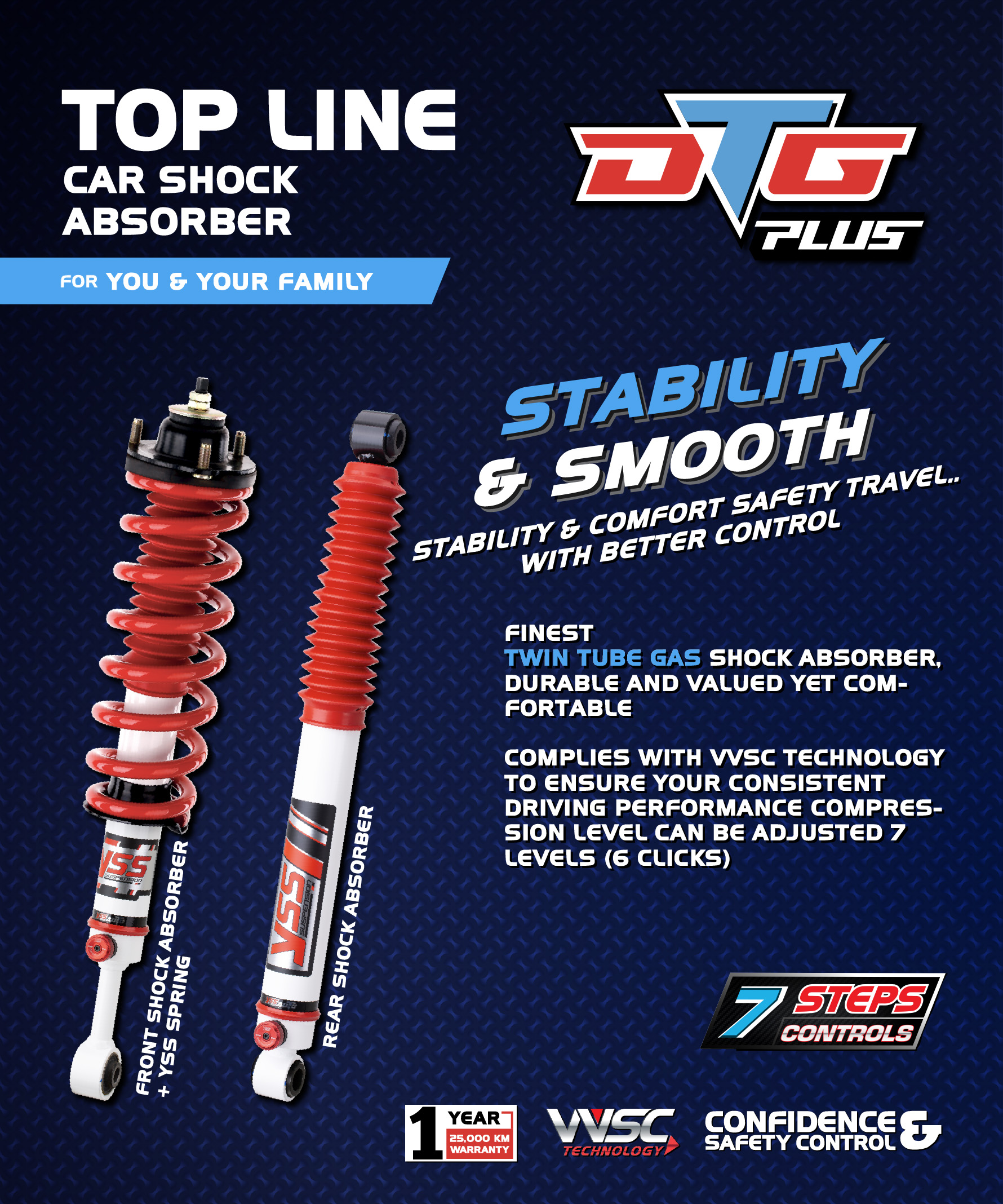 YSS Suspension Toyota Innova Absorber Toyota Innova TGN40 Toyota Innova ...