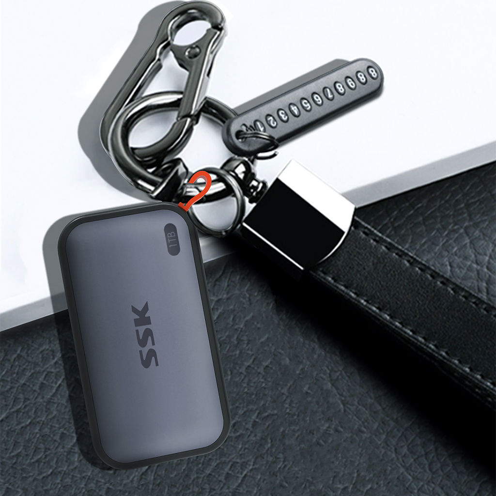 SSK Ultra Portable SSD External Hard Disk Type C Gen2 (2000Mb/s) SD500 ...