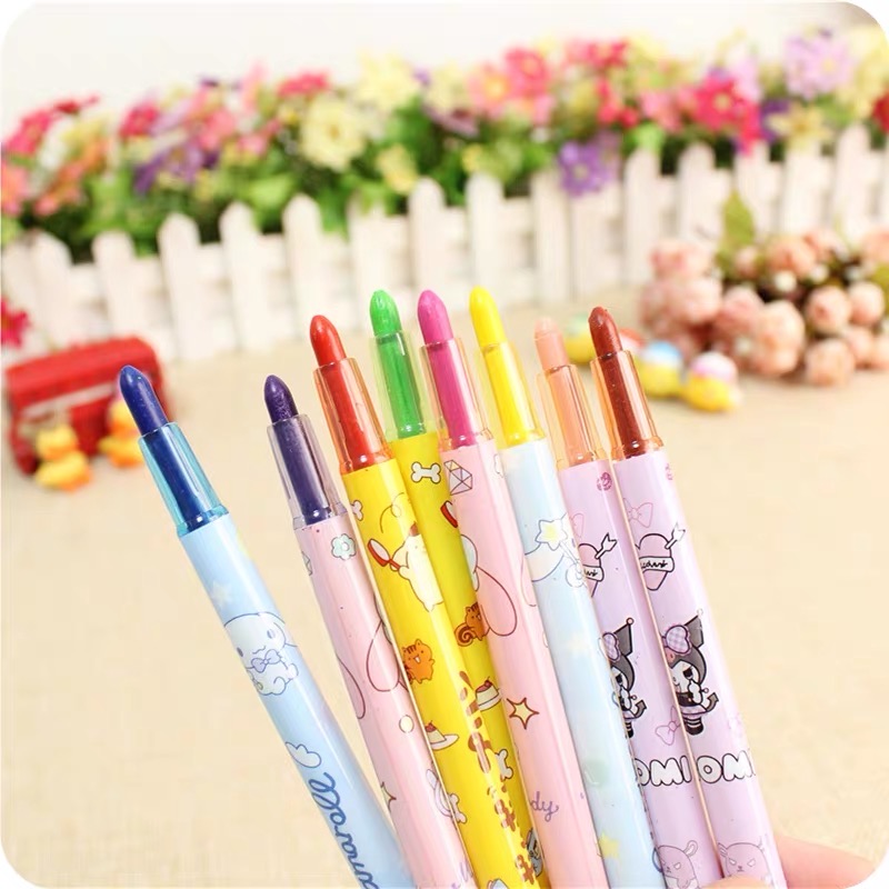 (READY STOCK) 12 Warna Krayon Minyak Alat Tulis Hadiah Colour Oil ...