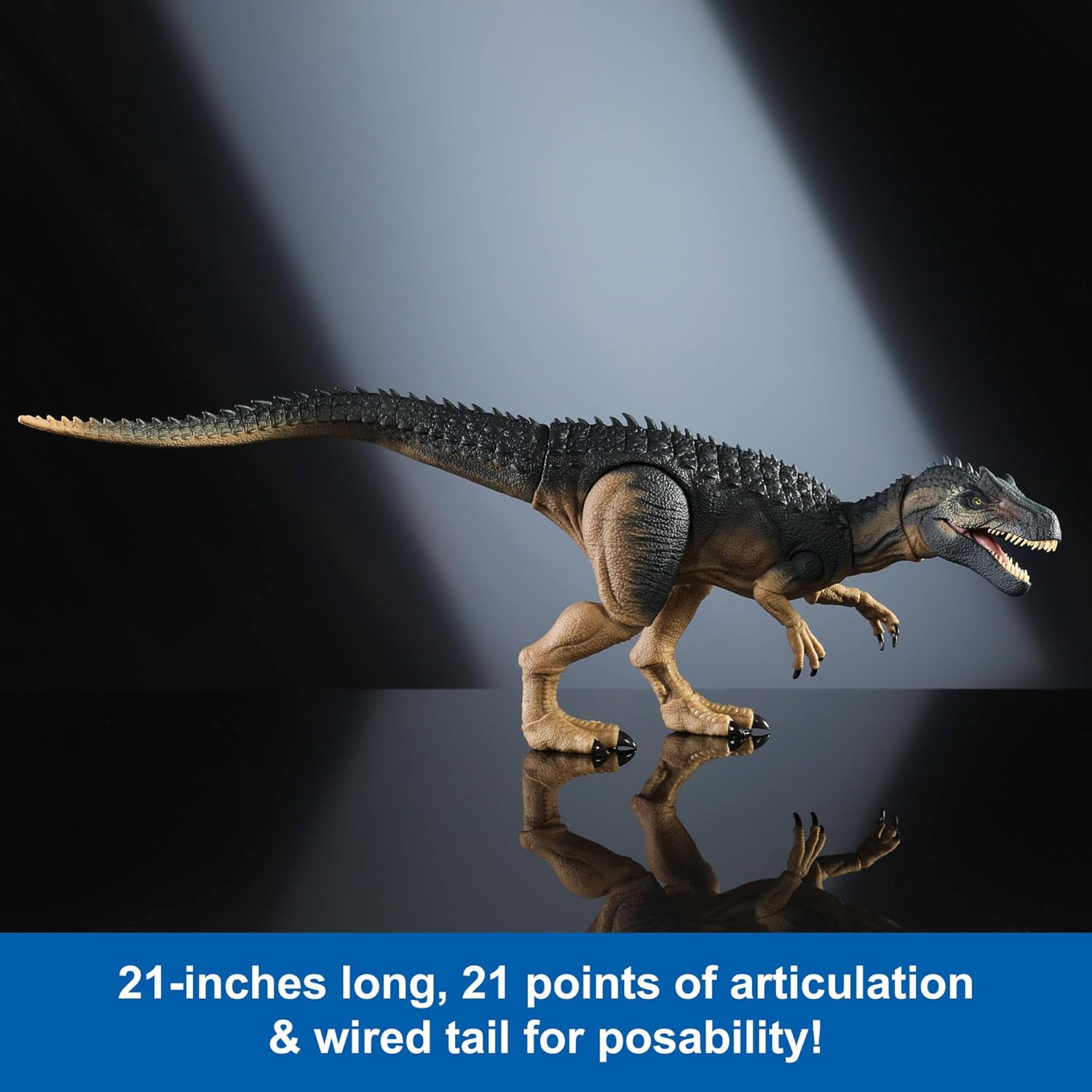 [HAMMOND COLLECTION] Jurassic World Allosaurus Dinosaur Action Figure ...