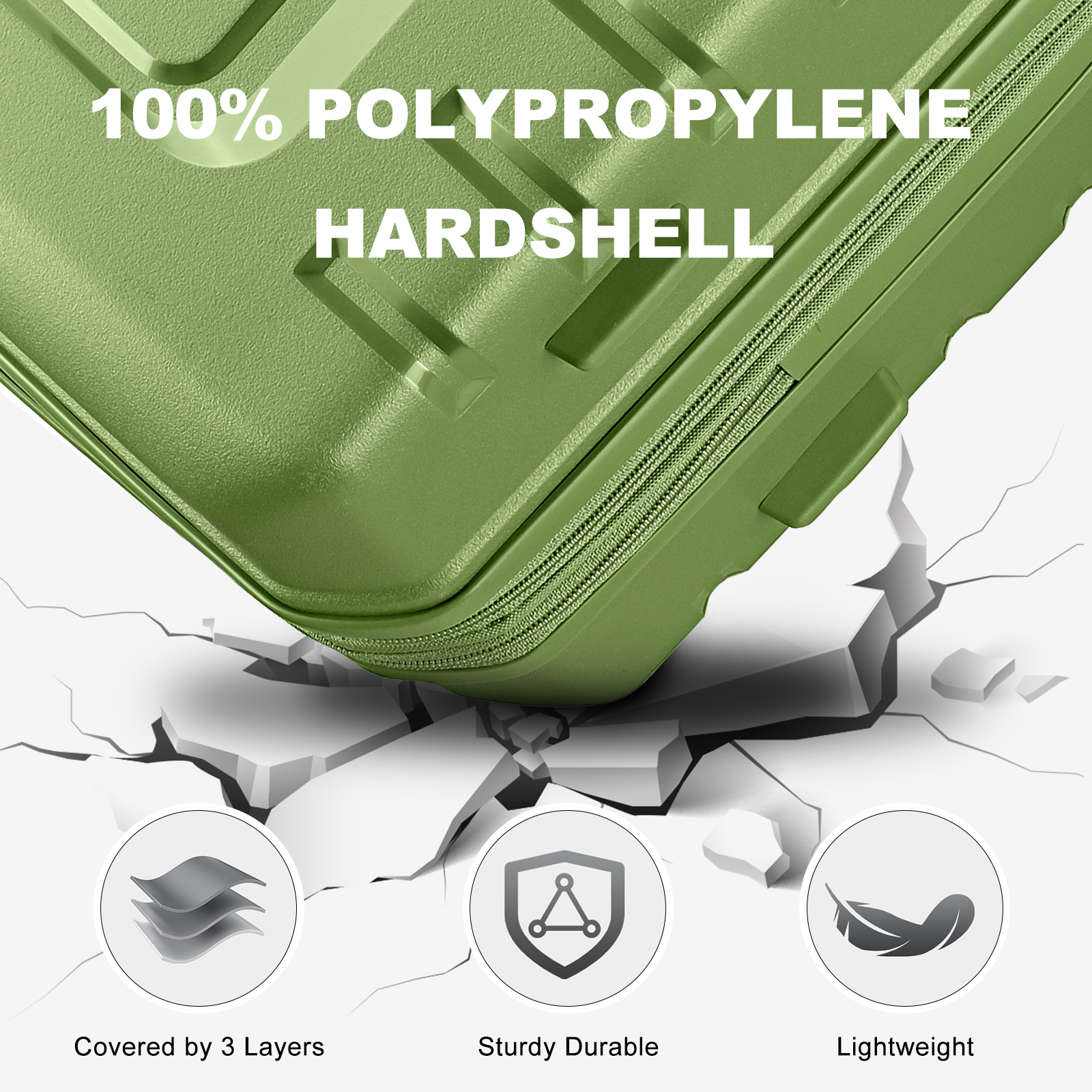 SEA CHOICE 2033 Koper Keras Boleh Kembang 20 Inci /24 Inci/28 Inci ...