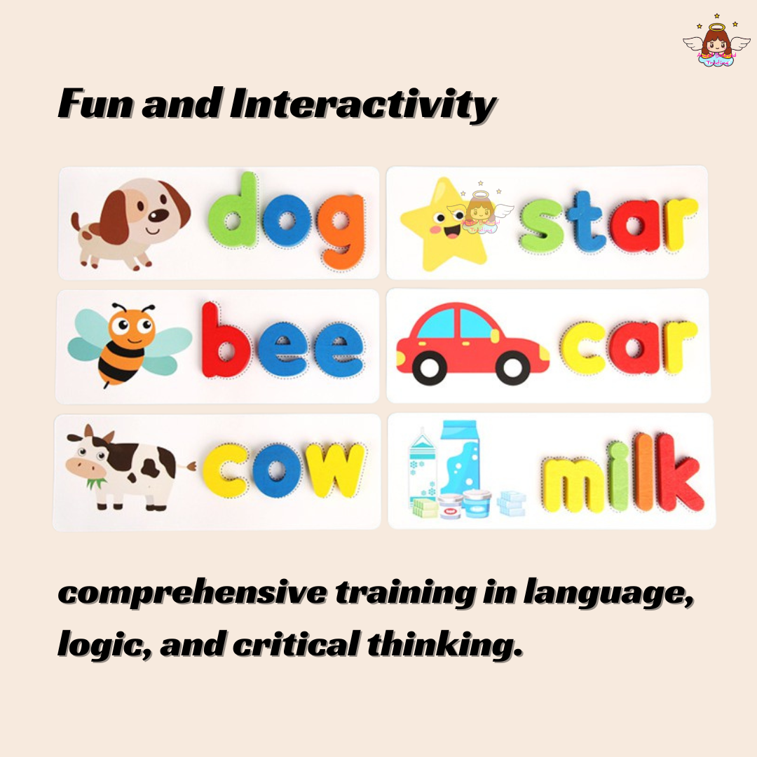 Alphabet Puzzles Spelling Games for Kids Alphabet Learning Huruf ABC ...