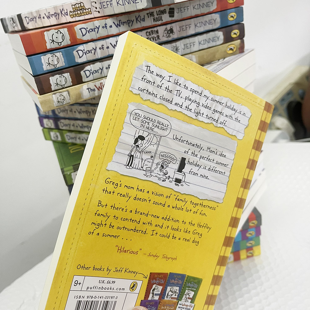 24 Books Set English Picture Storybook Diary of a Wimpy Kid Comic ...
