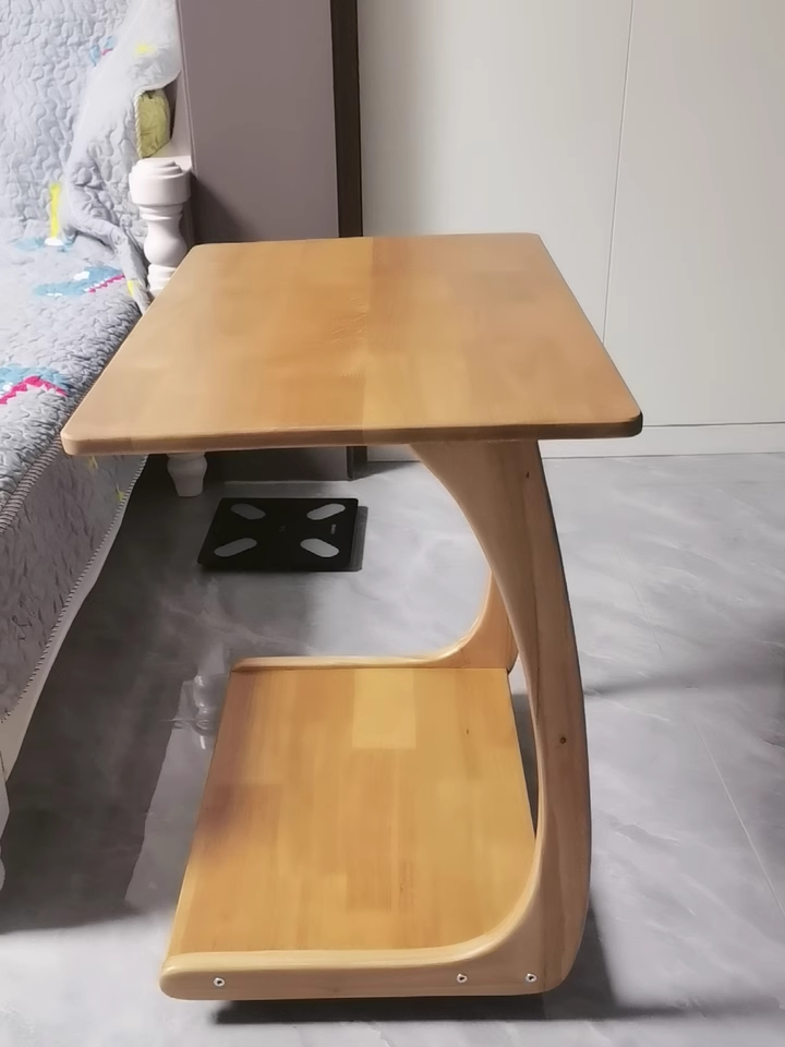 𝙍𝙚𝙖𝙙𝙮 𝙎𝙩𝙤𝙘𝙠 Solid Wood Side Table Meja Blajar/Meja Beroda Meja Kecil ...