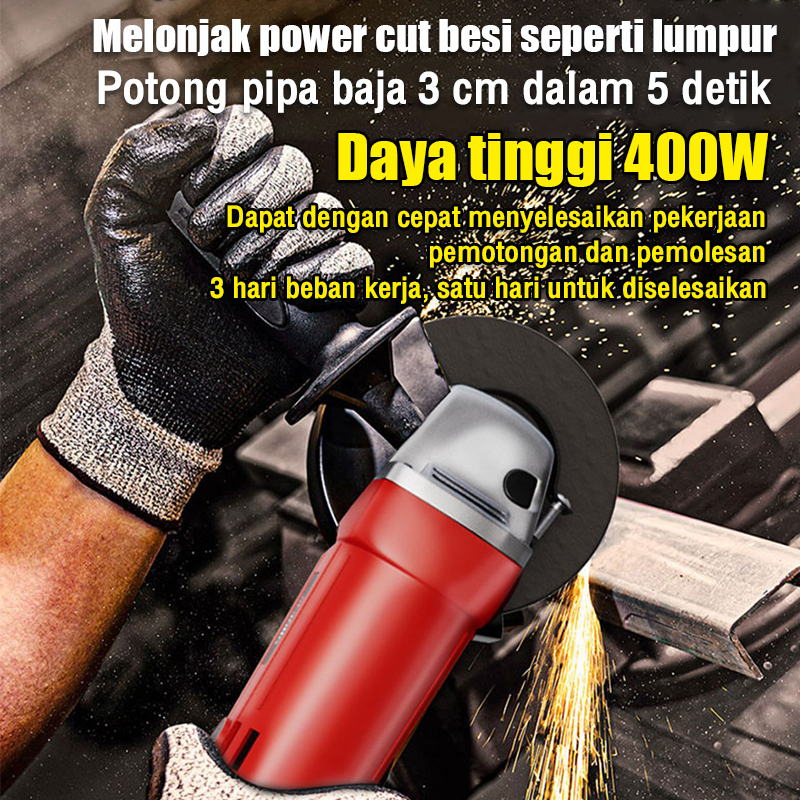 Angle Grinder Machine Grender Grander Free 7Pcs 1000W Powerful Original ...