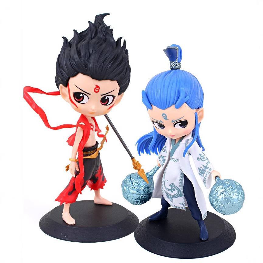 【48H Delivery】Ne Zha 2 Action Figure Nezha and Aobing Model Dolls Toys ...