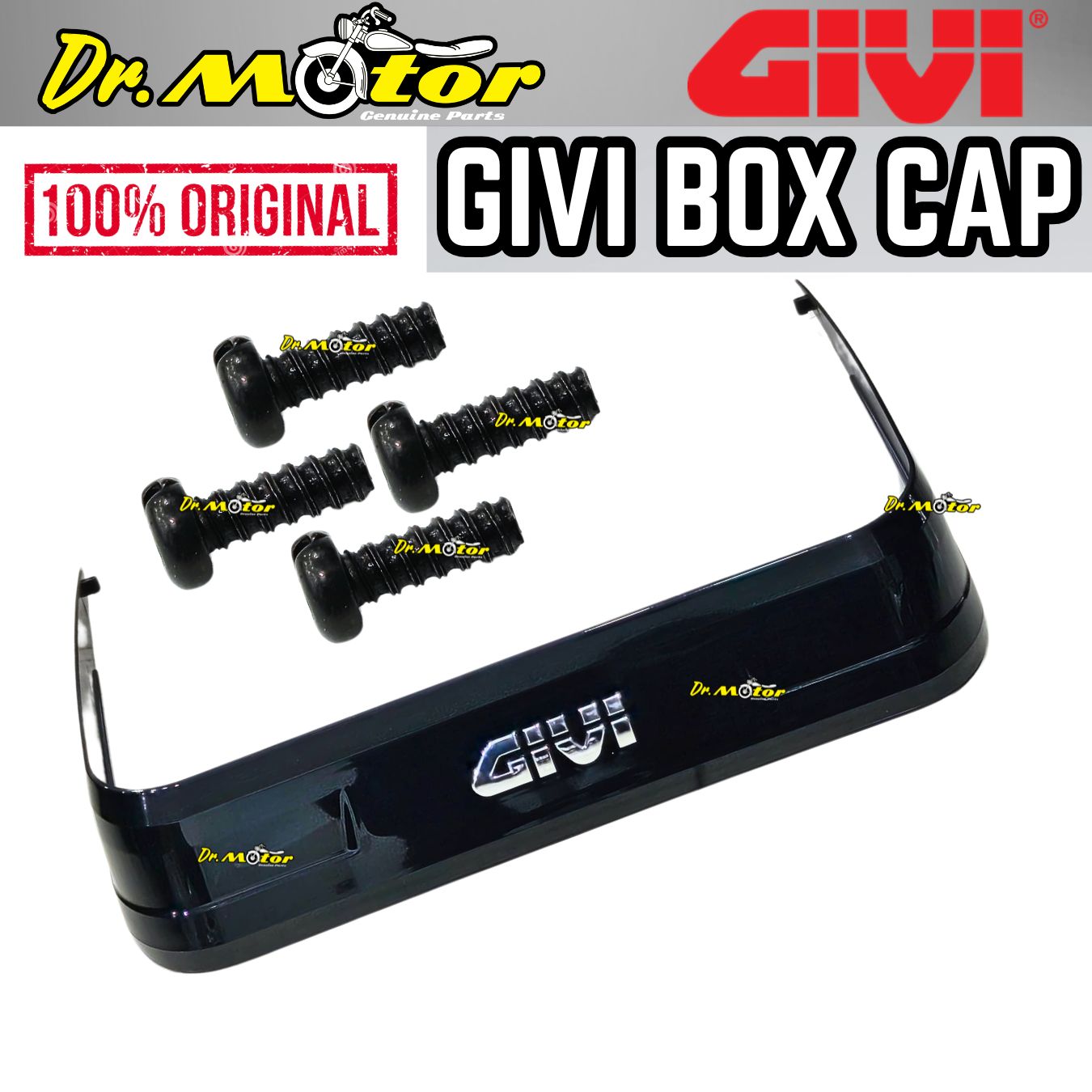 Givi Box Cap B32 B32N B32NB B32 Gold Logo Top Case Cover Kotak Penutup ...