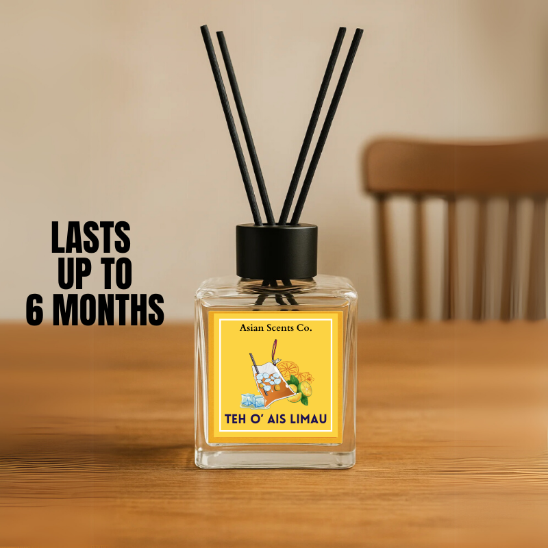 Asian Scents Co. Lychee Oolong Tea Reed Diffuser (100ml) | Home Perfume ...