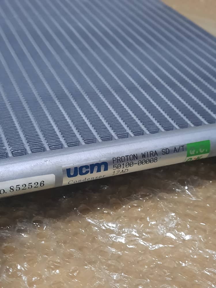 PROTON WIRA 1.6 SD AUTO AIR COND COOLING UCM CONDENSER, PART NO :50100 ...