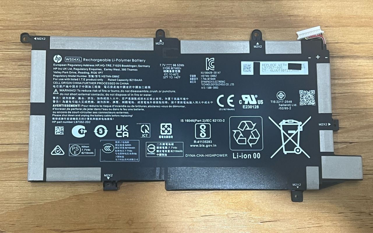 HP WS04XL X360 Convertible 14-EA 14-EA0053TU EA0054TU EA1021TU EA1022TU ...