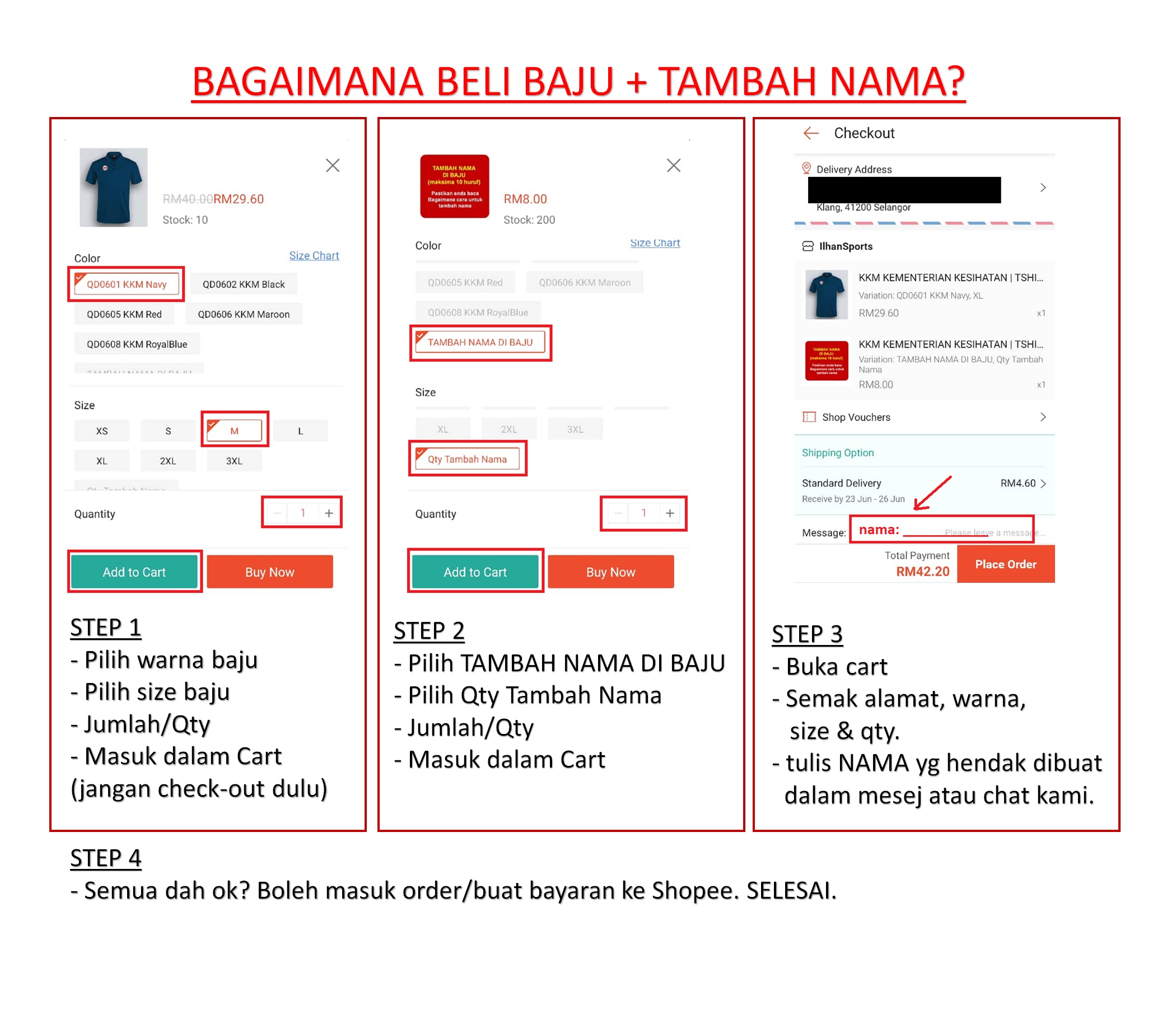 TSHIRT WARGA KKM KEMENTERIAN KESIHATAN V2 | TSHIRT POLO QUICKDRY | 100% ...