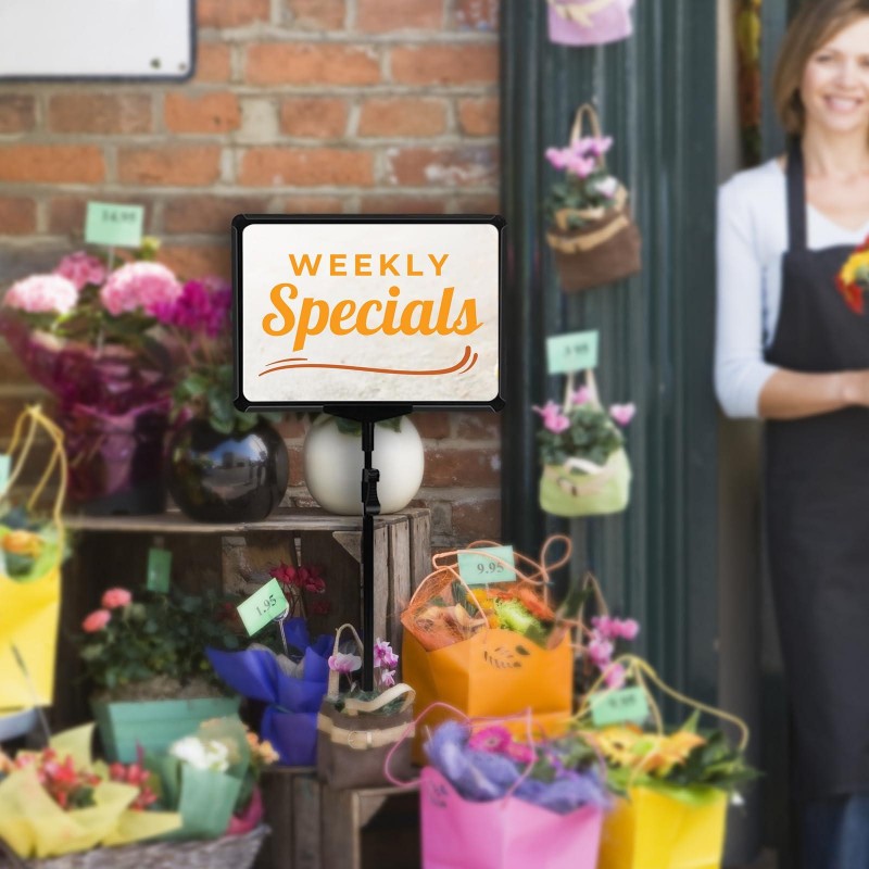 POP Price Display Stand A4 Warehouse Sign Billboard Poster Display ...