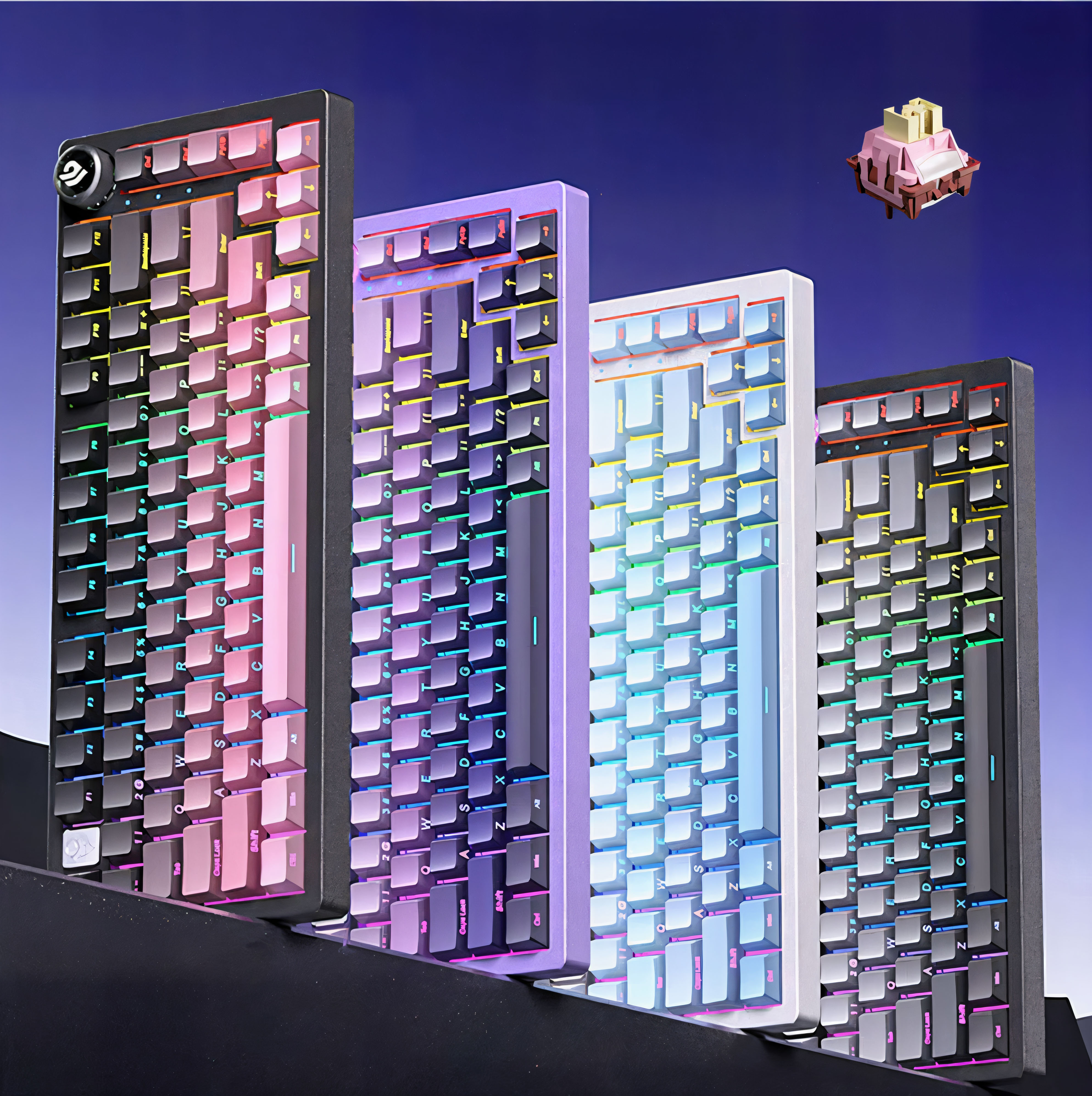 LEOBOG Hi75 Sleek 75% Wired Mechanical Keyboard White | Shopee Malaysia