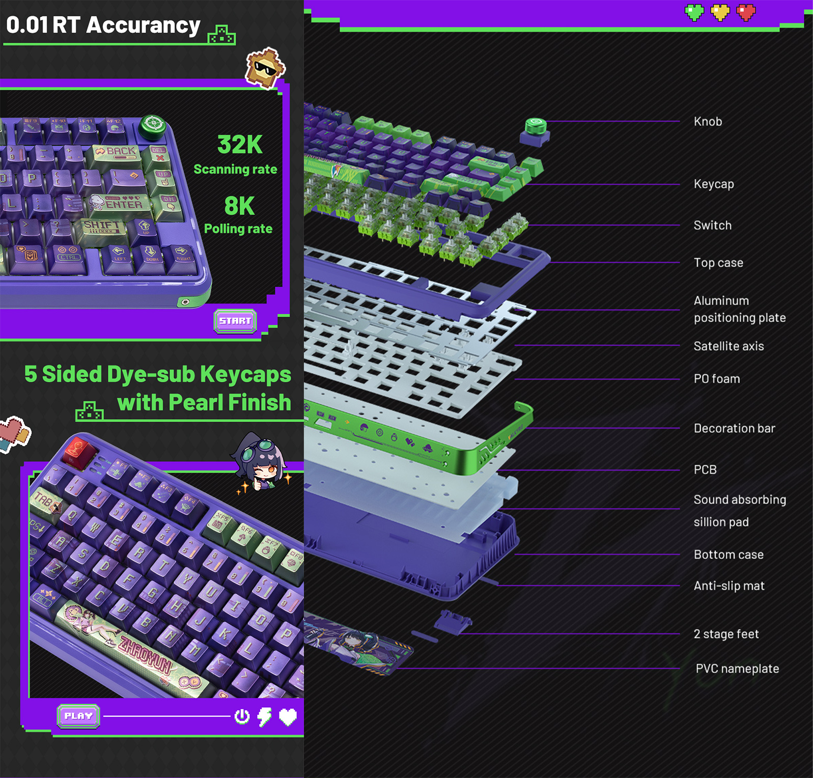 VALKYRIE MAG 75 Gaming Magnetic Keyboard | Shopee Malaysia