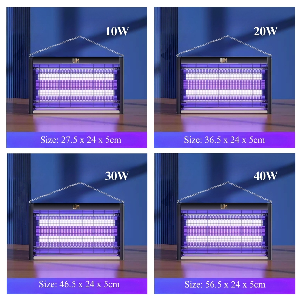 UM Electric Mosquito Killer 10W / 20W / 30W / 40W UV Lamp Fly Insect ...