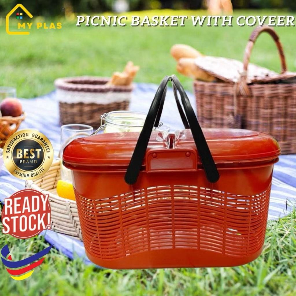 BETTERWARE 1326 Picnic Basket With Handle | Shopee Malaysia