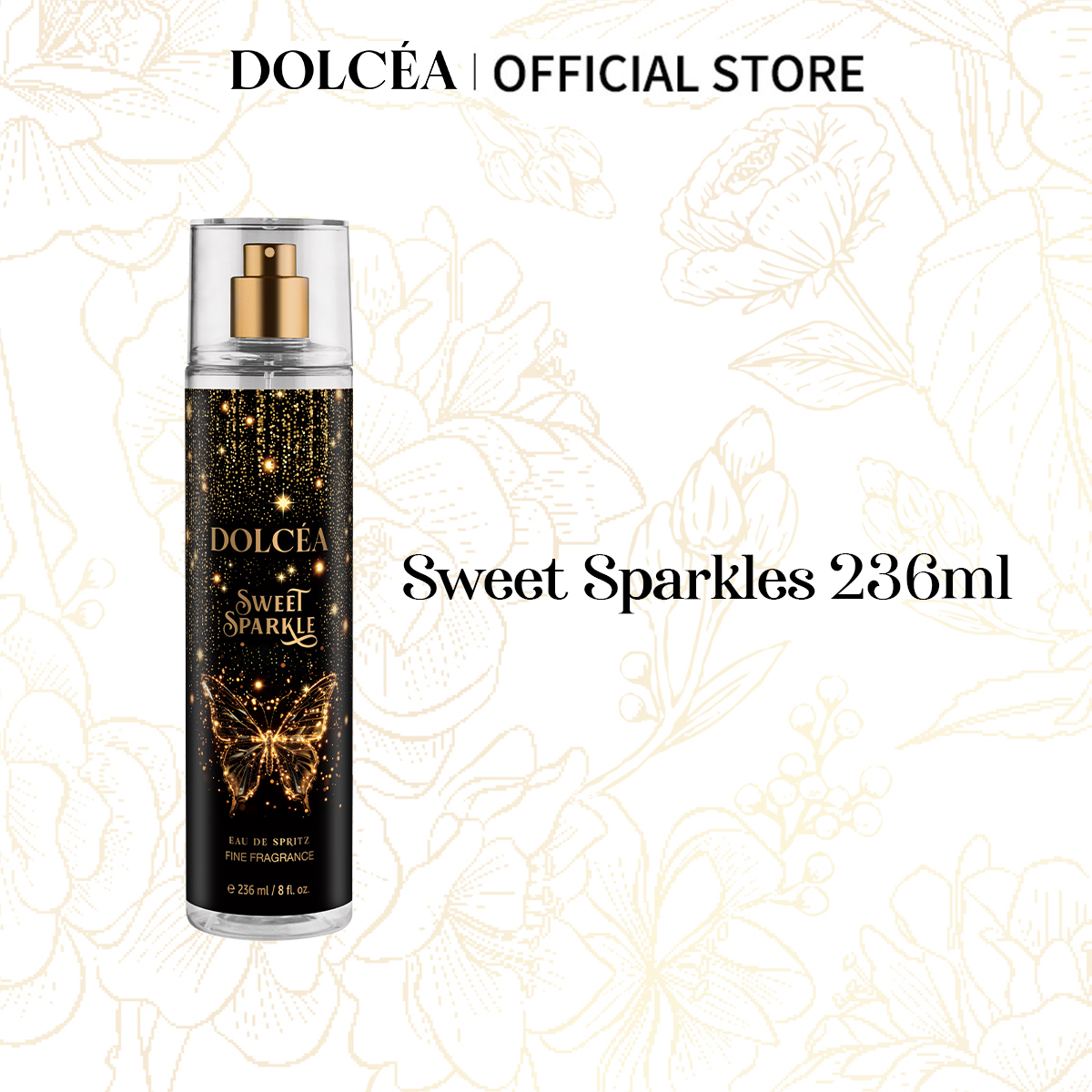 (COMBO) VITAMIN LOVE B.A.S.S. SET | DOLCEA EAU DE SPRITZ 235ML (BODY MIST) | SET KOMBINASI ...