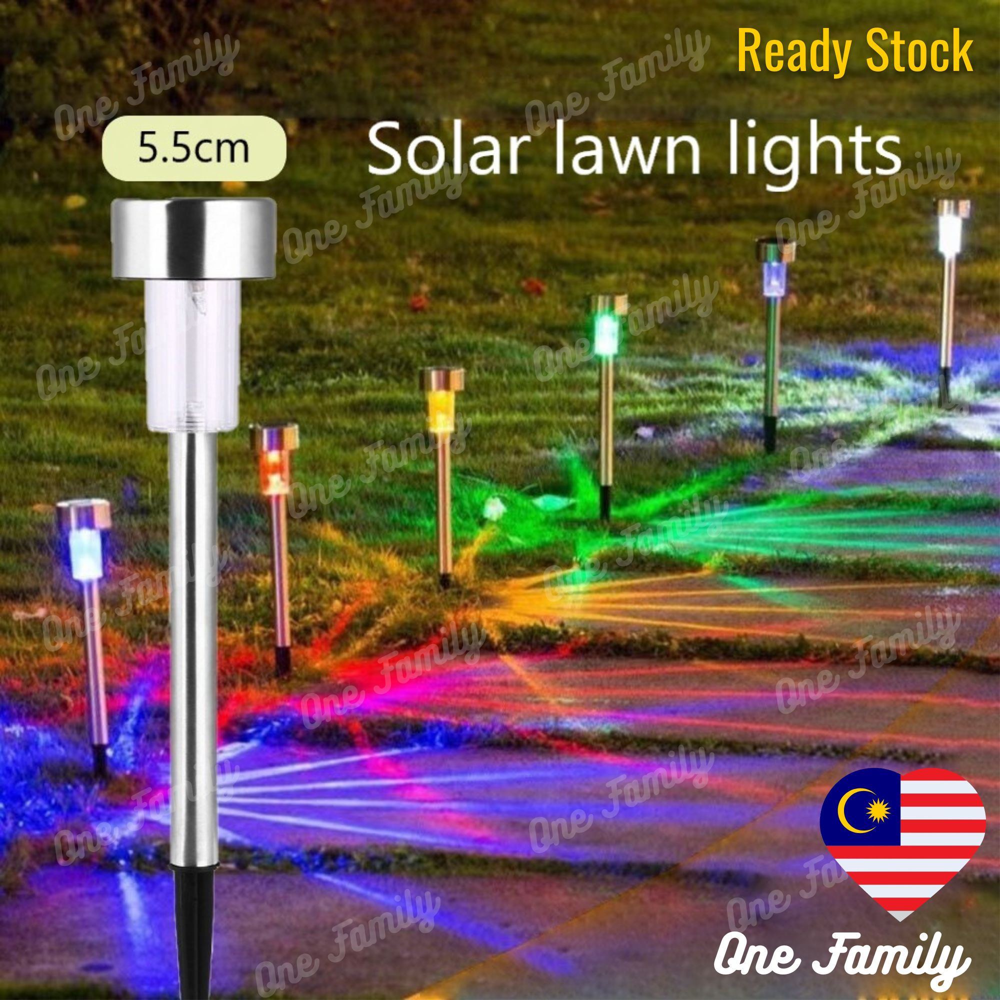 {Ready} Solar Path Lights 6's Garden Lawn | Stainless 10's | Patio 6's ...