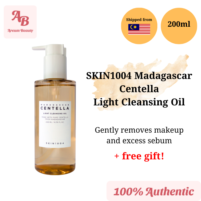 SKIN1004 Madagascar Centella Light Cleansing Oil + Ampuole Foam (Double ...