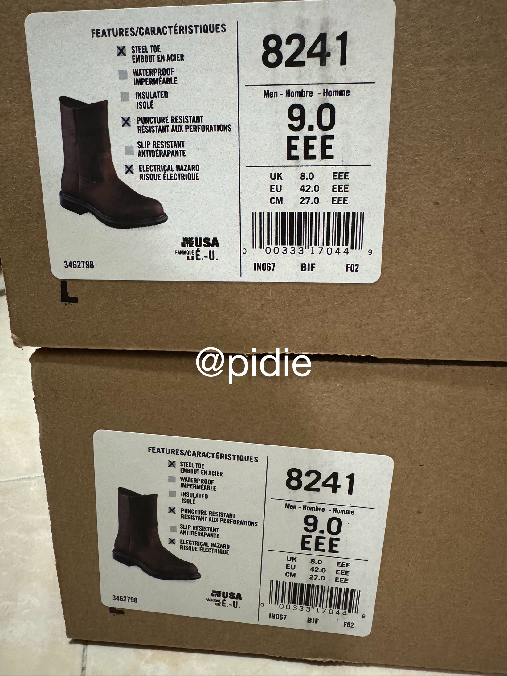 PECOS Redwing 8241 Safety Boots | Shopee Malaysia