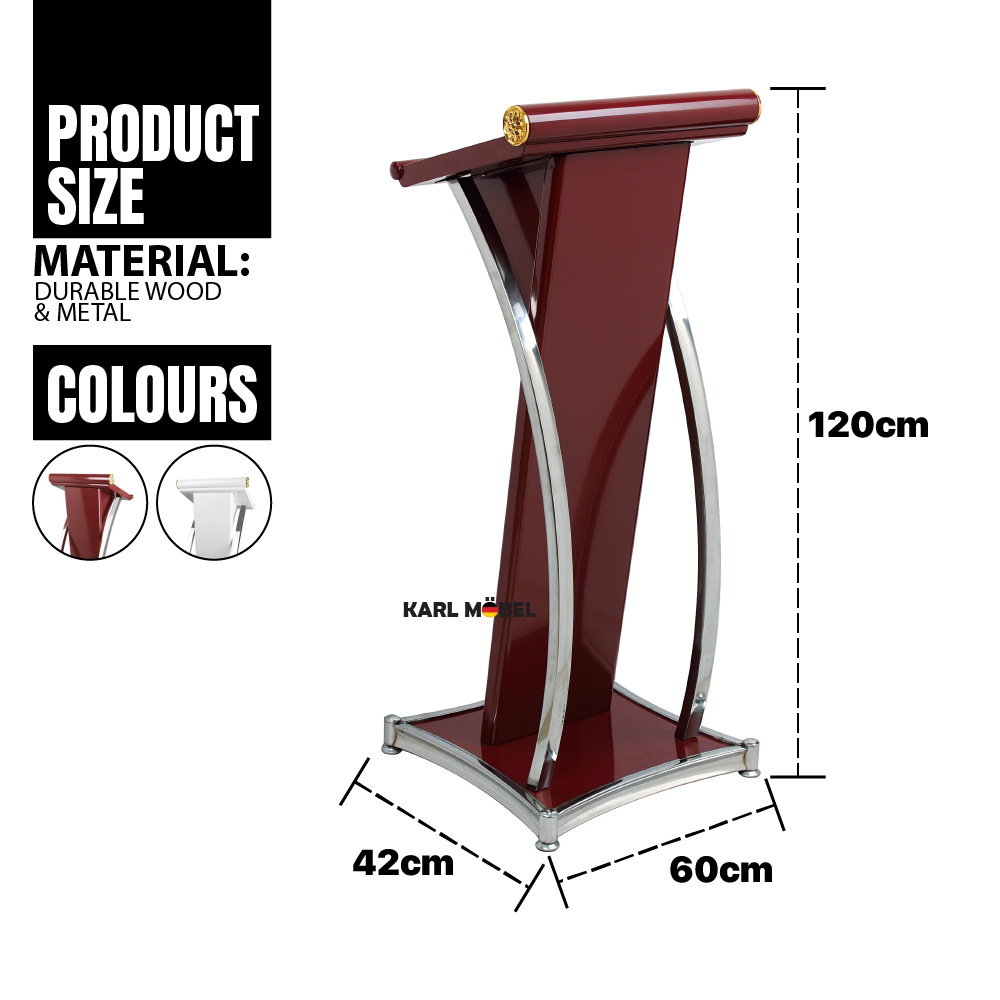 Ready Stock Rostrum Podium stand Speaker Stage Reception Lecture Hall ...