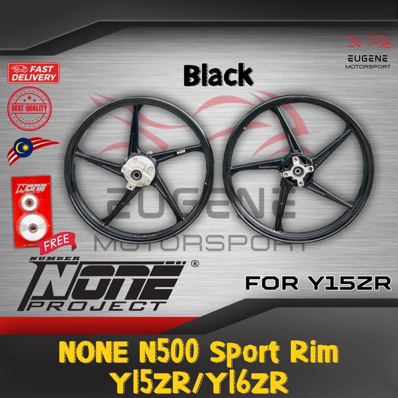 SPORT RIM CUSTOM HUB N500 NONE PROJECT | Shopee Malaysia