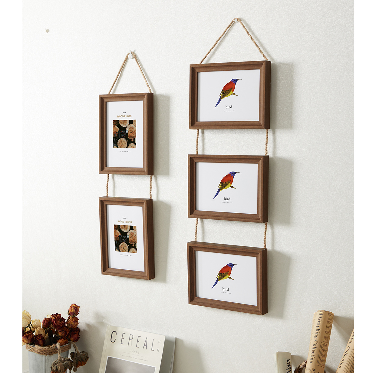 Creative Horizontal & Vertical Photo Frame 6-inch 7-inch Multi Frame ...