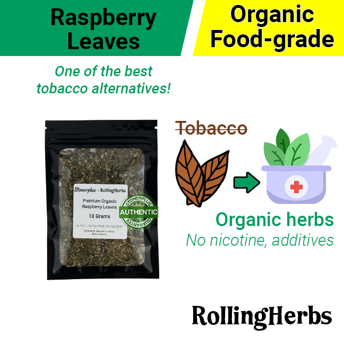 Organic Red Raspberry Leaves as Tobac Replacement by Stonerplus x ...
