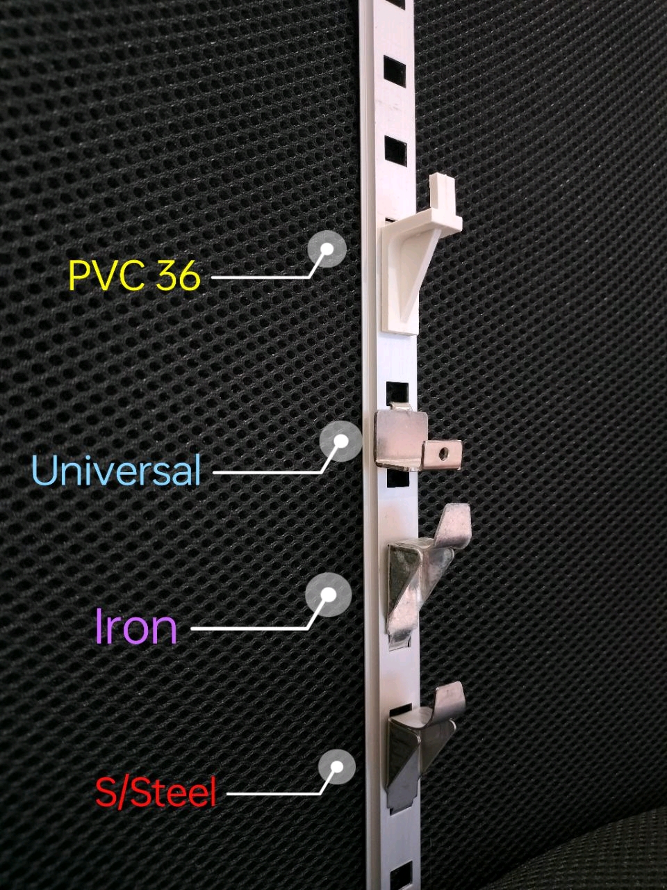 Pilaster Shelving Clips for Chiller Freezer_Klip Peti Sejuk_Ice Box ...