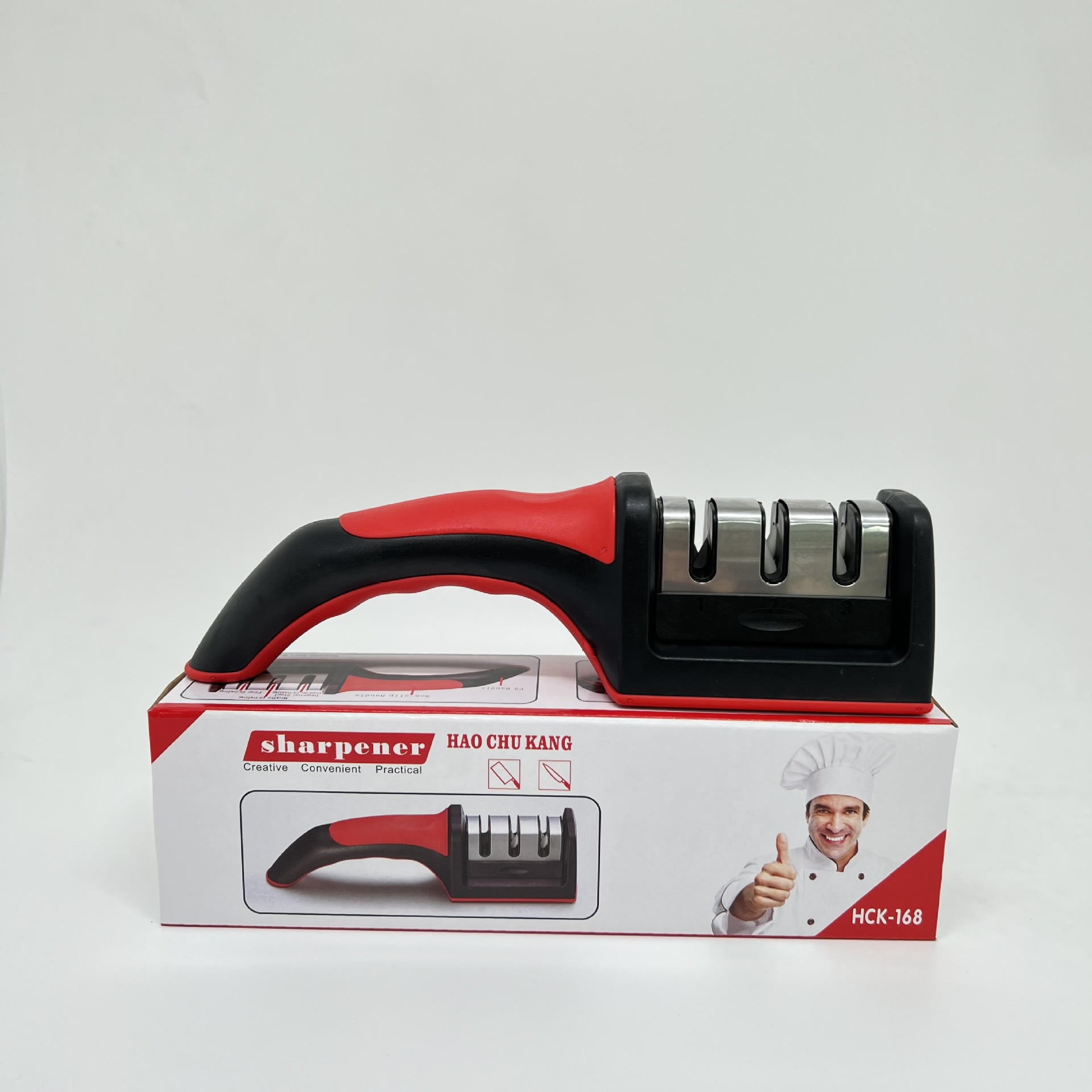 Quick Sharpener 3-in-1 Knife Sharpener Sharpening Stone 3-Stage ...