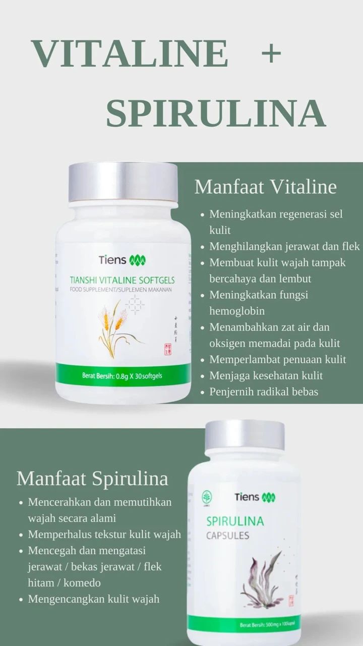 UBAT PUTIH BADAN -SUPPLEMENTS WHITENING - VITAMIN C - VITALINE SOFTGEL ...
