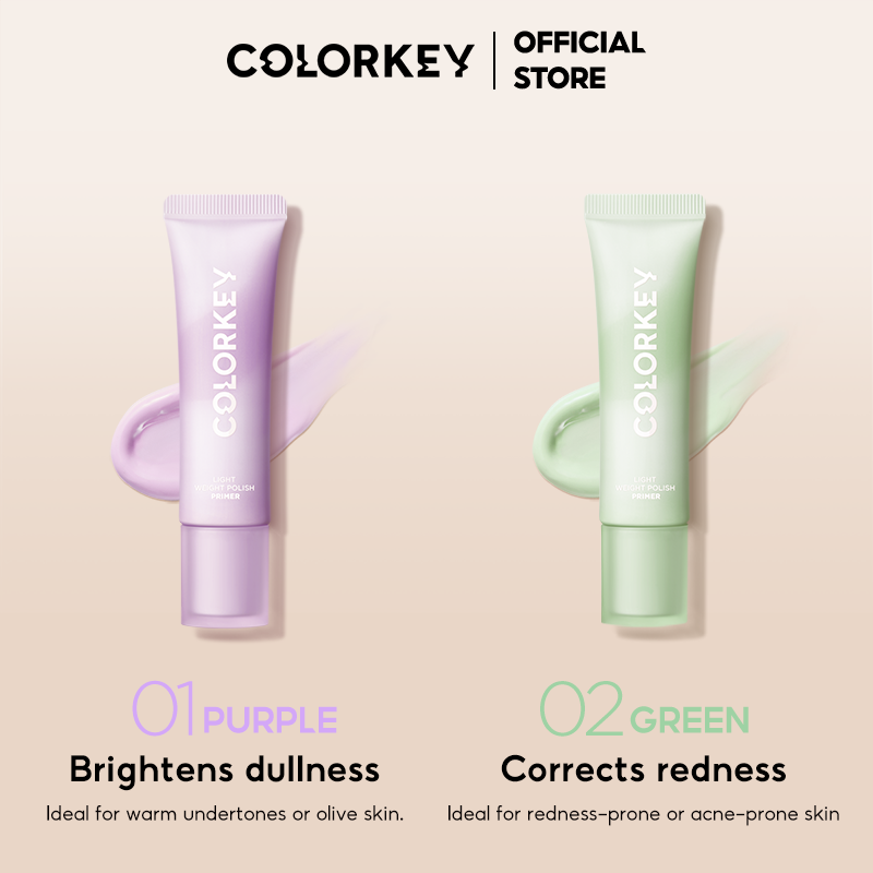 COLORKEY Brightens Skin Lightweight Makeup Primer (30g) | Shopee Malaysia