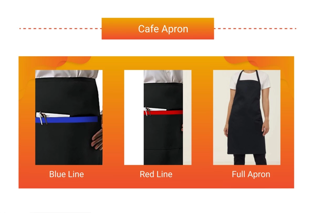 Apron separuh Bistro Café/Café Half Bistro Apron/dapor/murah ...