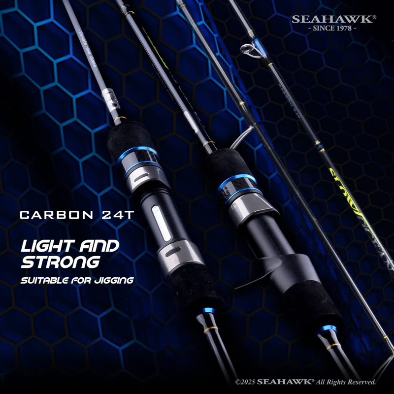 Samurai 2025 SEAHAWK SLOW OCEAN JIGGING SPINNING BAITCASTING FISHING ...