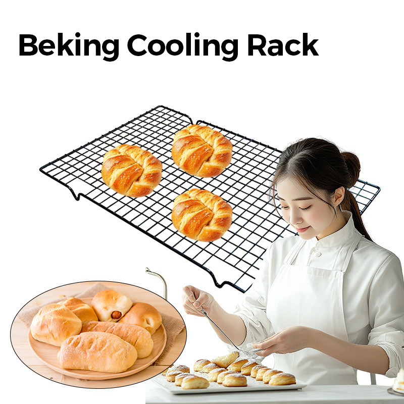 Cooling Rack Baking Cooling Tray Non Stick Biscuit Cooling Net Cake ...