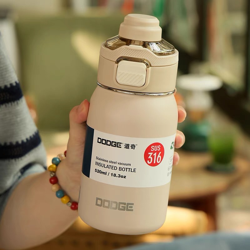 DODGE - SUS316 Water Drinking Bottle With Straw 900ml Small Sport Plastic Cute Bottle Small ...
