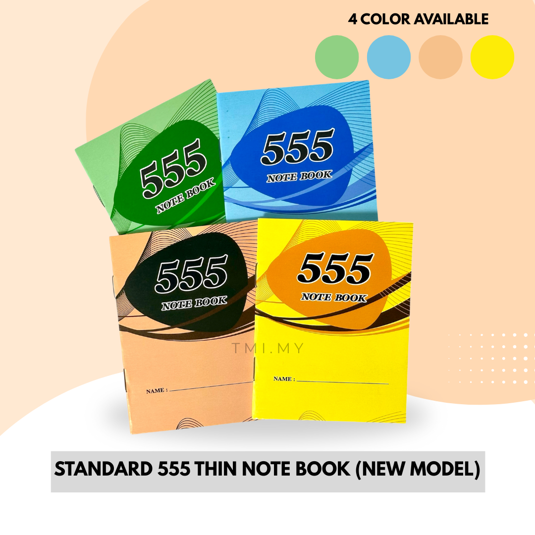 TMi Standard 555 Pocket Notebook 16Page Inclusive Cover (NEW MODEL ...