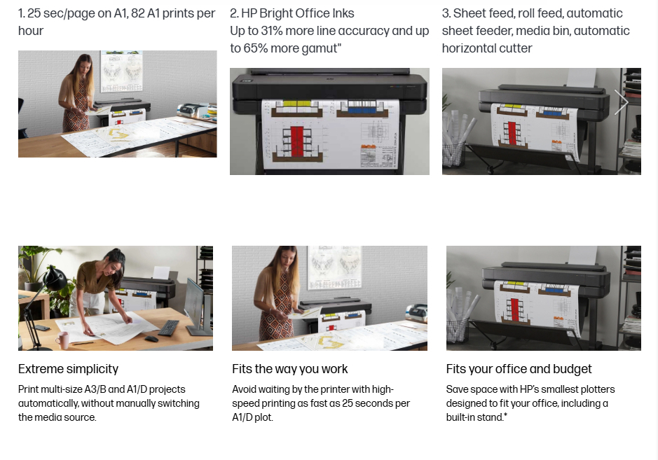 HP DesignJet T650 24-in Printer (5HB10A) | Shopee Malaysia