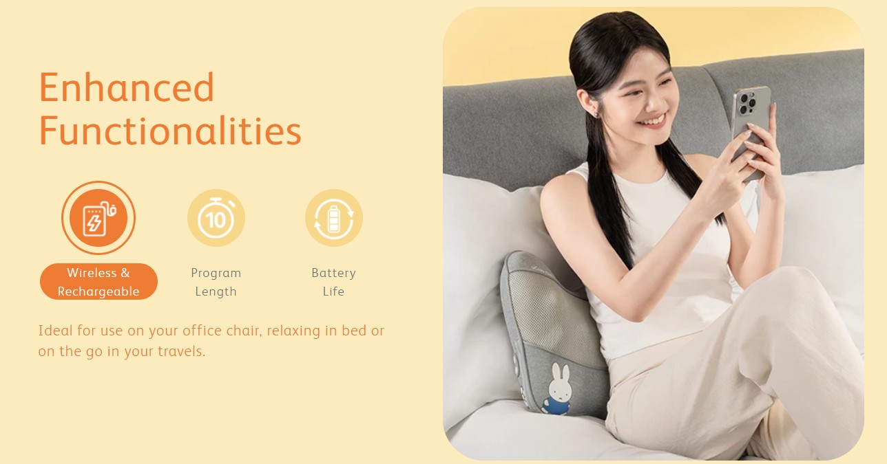 OSIM uCozy Delite Upper Body Massager Miffy Edition | Shopee Malaysia