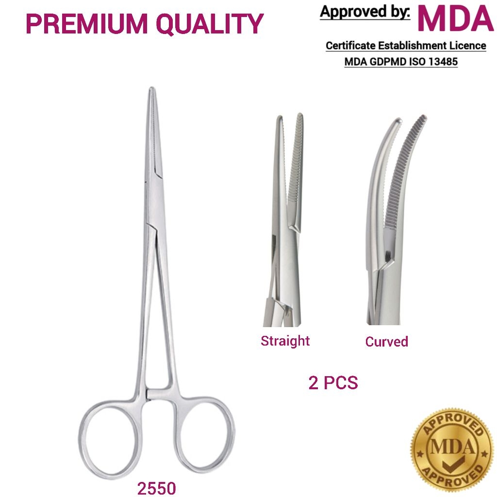 Crile Artery Forceps 14 cm Curved - Straight Medical Surgical Gigi ...