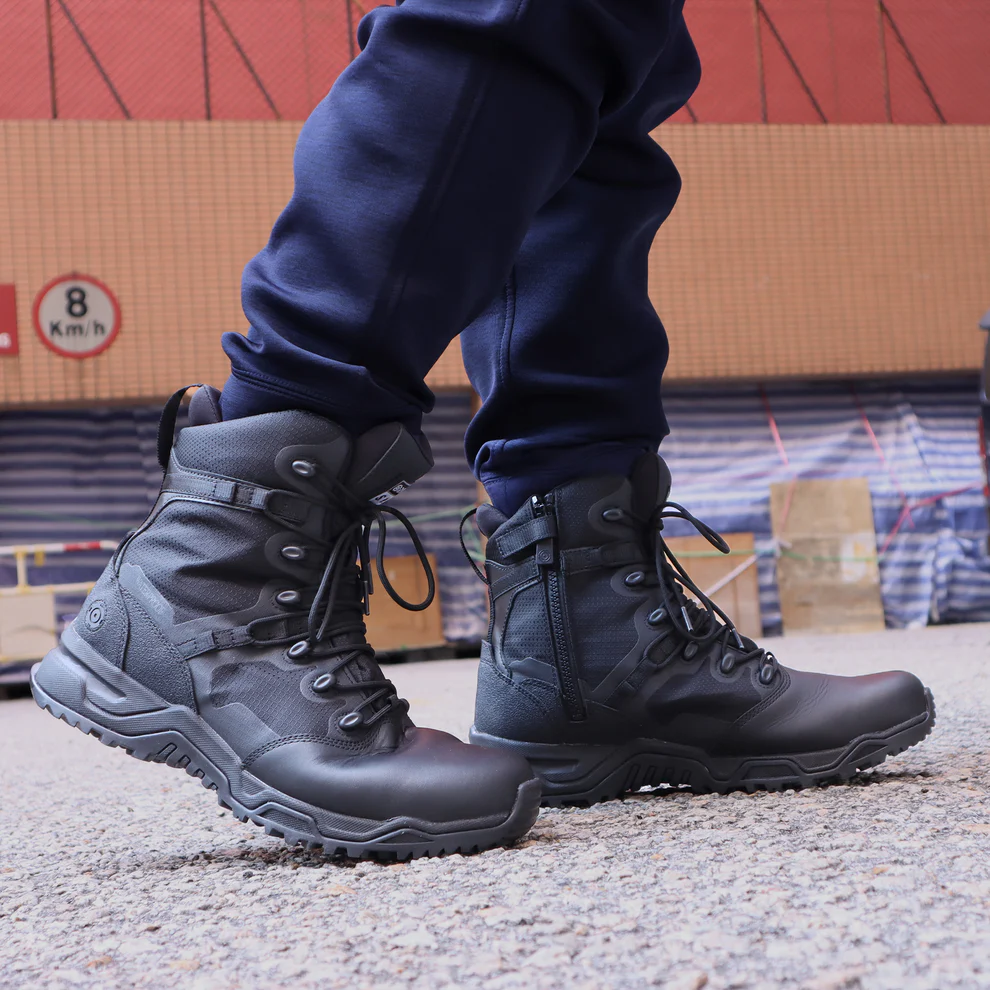Original SWAT Alpha Fury 8" Side-Zip Waterproof Polishable Toe Boot ...