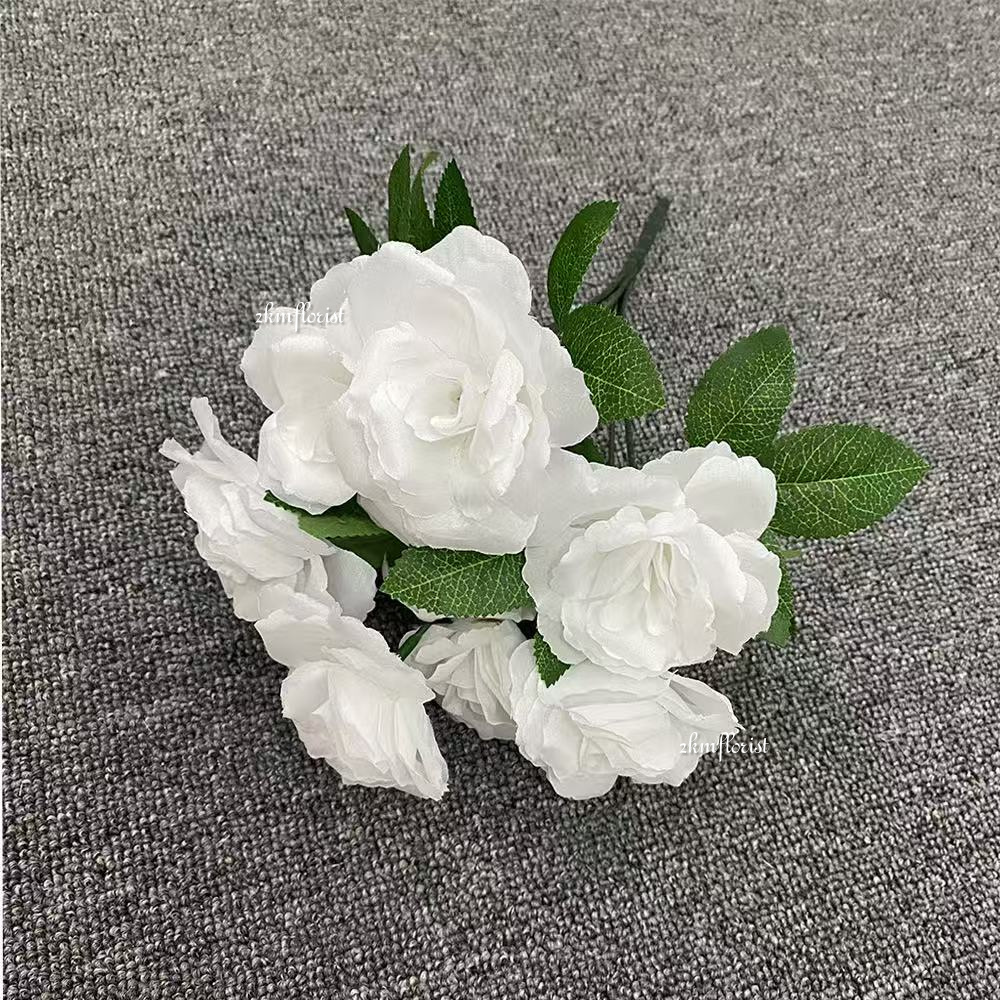 (7HEADS) JULIET ROSE Artificial Flower bunga dulang Wedding Decoration ...