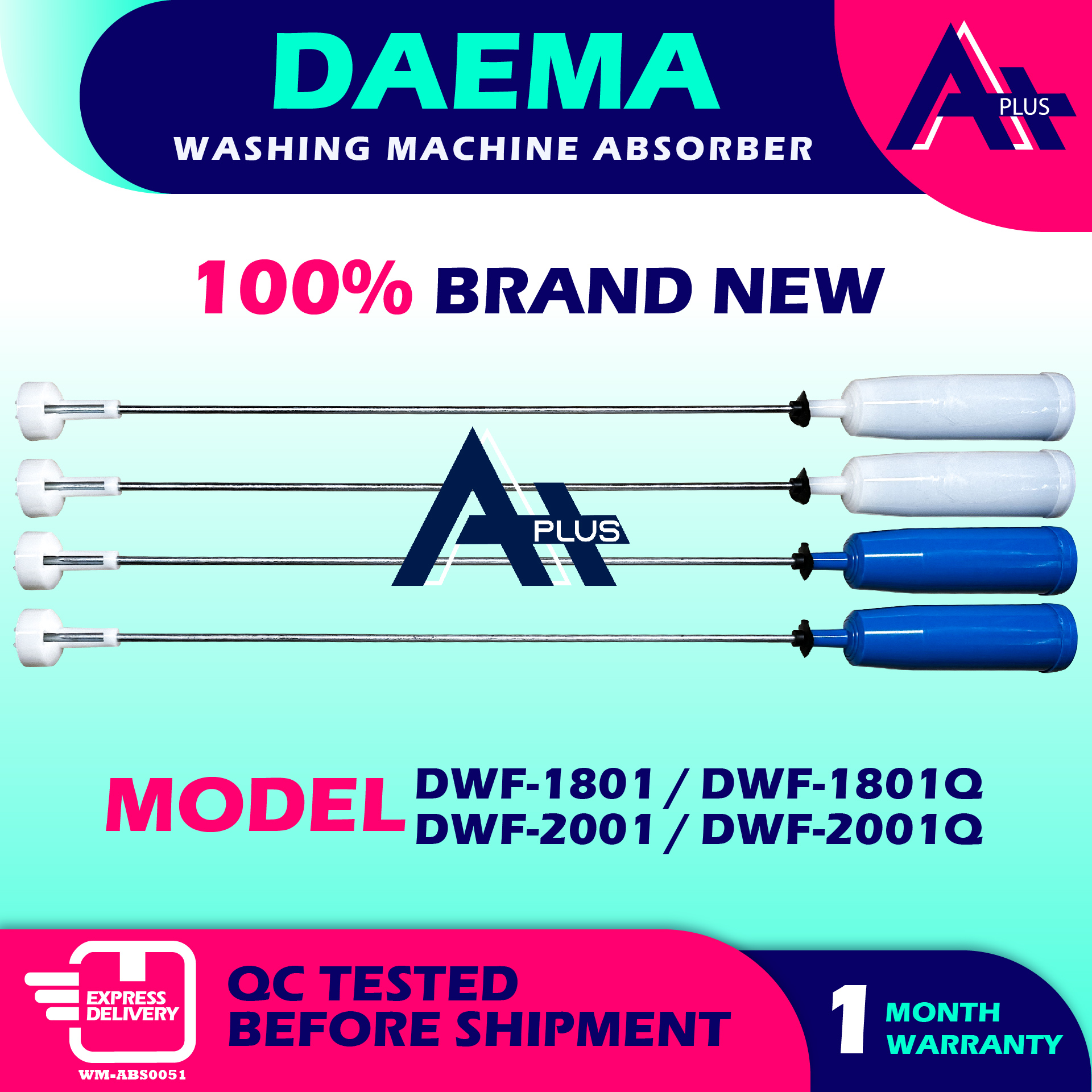 DWF-1801 / DWF-1801Q / DWF-2001 / DWF-2001Q DAEMA Washing Machine ...