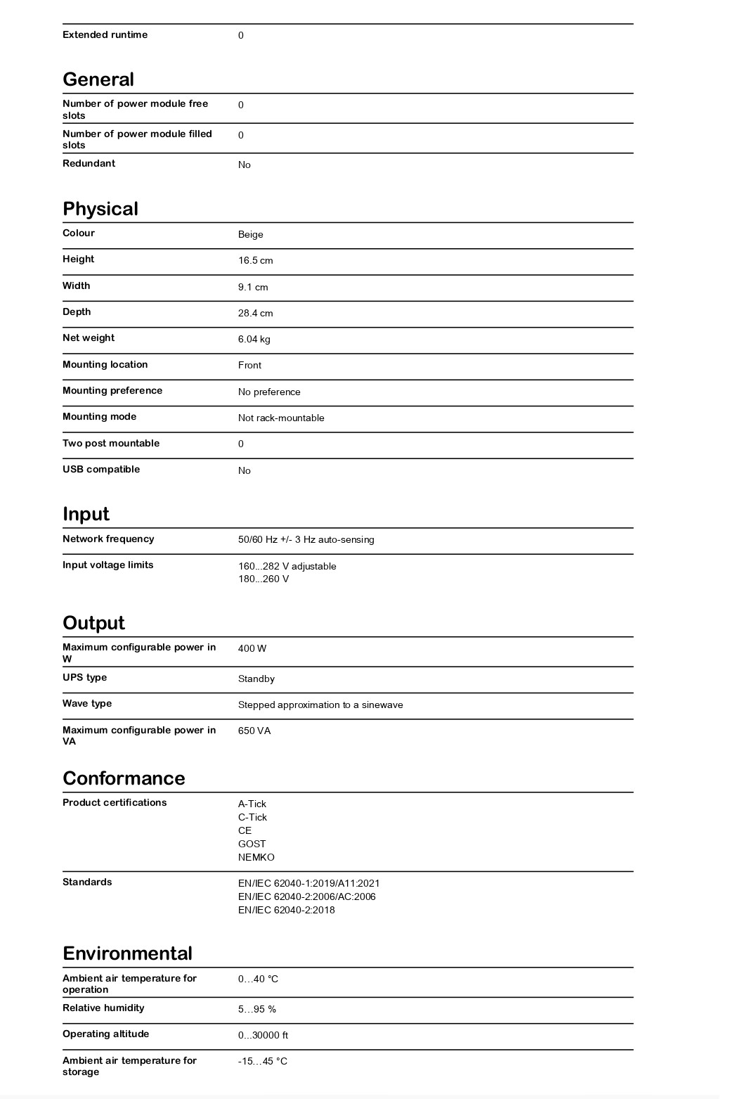 APC BK650-AS BACK-UPS CS 650VA 230V ASEAN, APC UPS | Shopee Malaysia