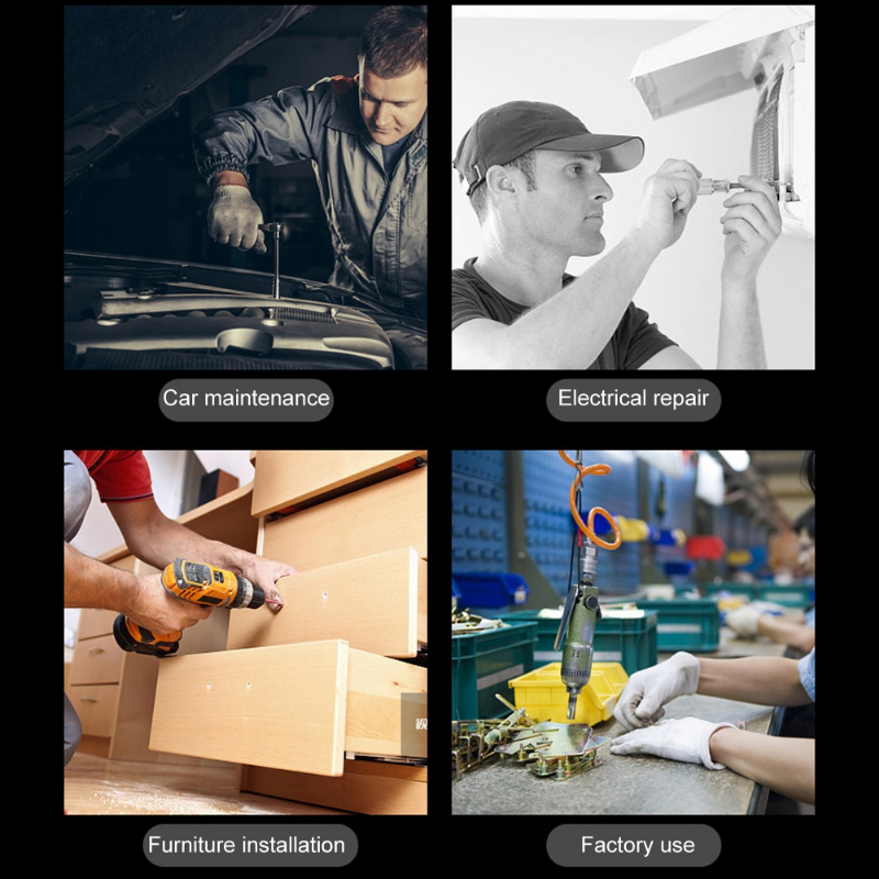 50pcs 75mm Extra Long Reach Bit Set Security Screwdriver Bits Torx Star ...