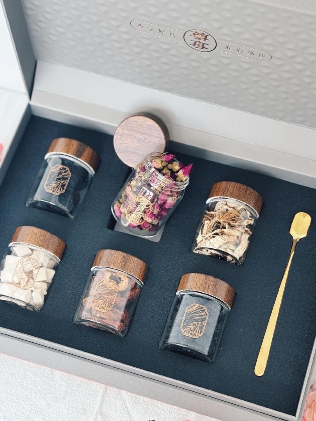 Flower tea gift set Father's Day Gift Hadiah hari bapa 父亲节礼物 花茶礼盒 Gift ...