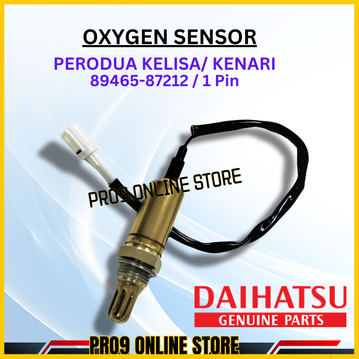 PERODUA KELISA KENARI OXYGEN SENSOR (1 PIN) 89465-87212 DENSO | Shopee ...